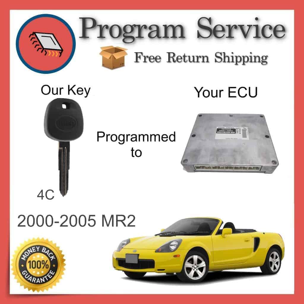 2000-2005 Toyota MR2 ECU to Key Programming Service | Engine Computer ...