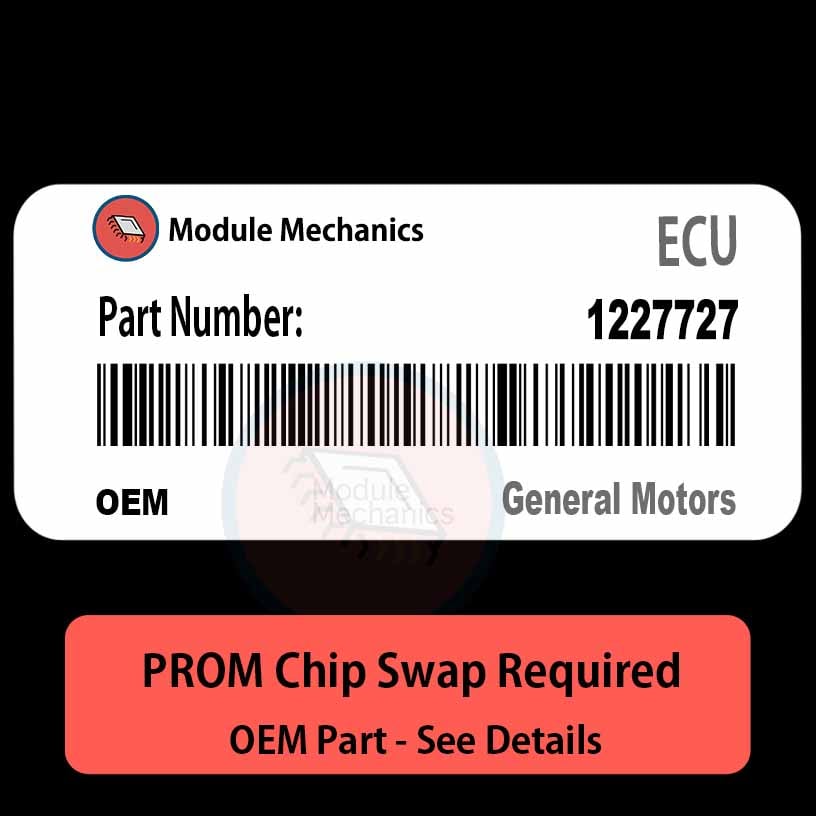 1227727 ECU | General Motors | ECM PCM BCM Engine Control Computer OEM