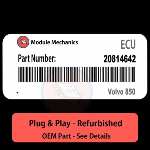 20814642 ECU - PLUG & PLAY | Volvo 850 | ECM PCM BCM Engine Control ...