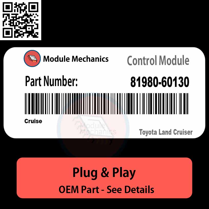 81980-60130 Cruise Module OEM | Toyota Land Cruiser - Module Mechanics