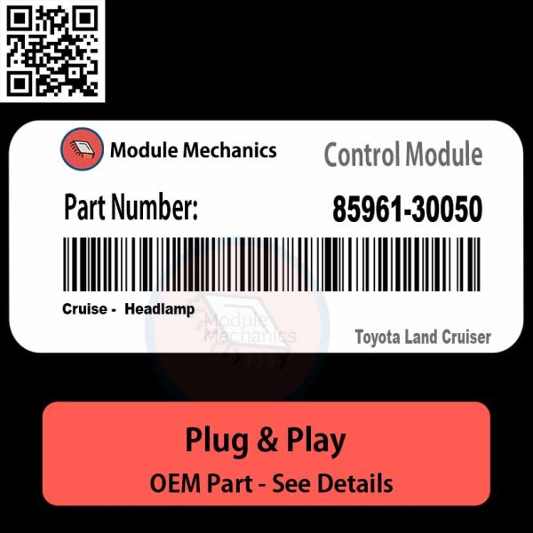 85961-30050 Cruise, Headlamp Module OEM | Toyota Land Cruiser - Module ...