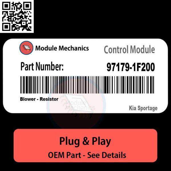 97179-1F200 Blower, Resistor Module OEM | Kia Sportage - Module Mechanics