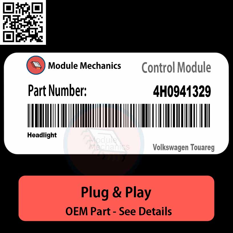 4H0941329 Headlight Module OEM | Volkswagen Touareg - Module Mechanics