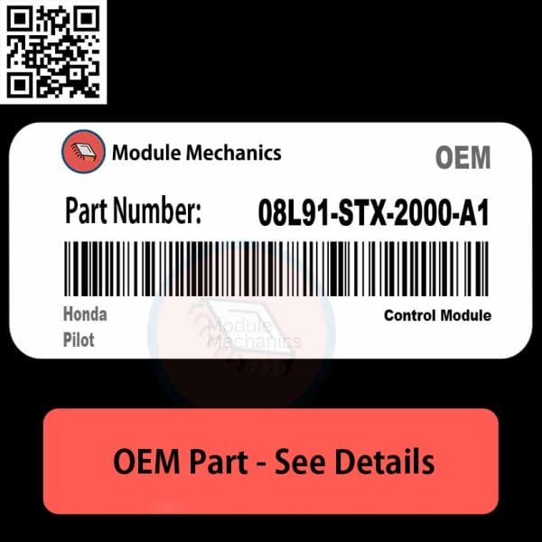 08L91-STX-2000-A1 Control Module OEM | Honda Pilot - Module Mechanics