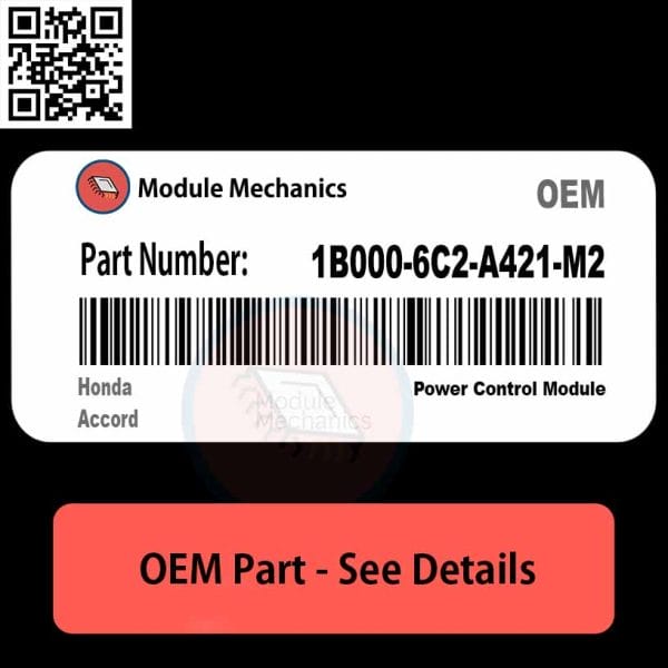 1B000-6C2-A421-M2 Power Control Module OEM | Honda Accord - Module ...