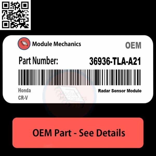 36936-TLA-A21 Radar Sensor Module OEM | Honda CR-V - Module Mechanics